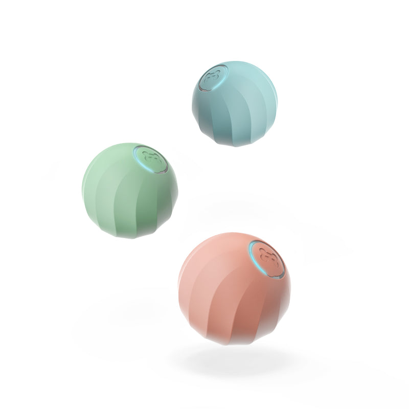 Ice Cream Ball | Cheerble - Interactive Silicone-Covered Cat Toy